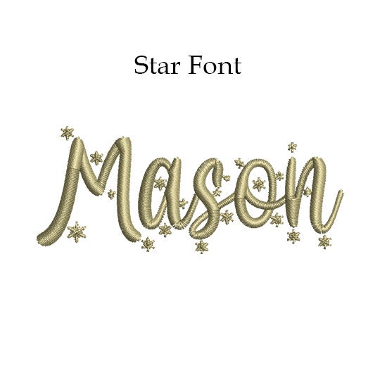 Custom Name Digitizing Machine Embroidery Design File - Etsy
