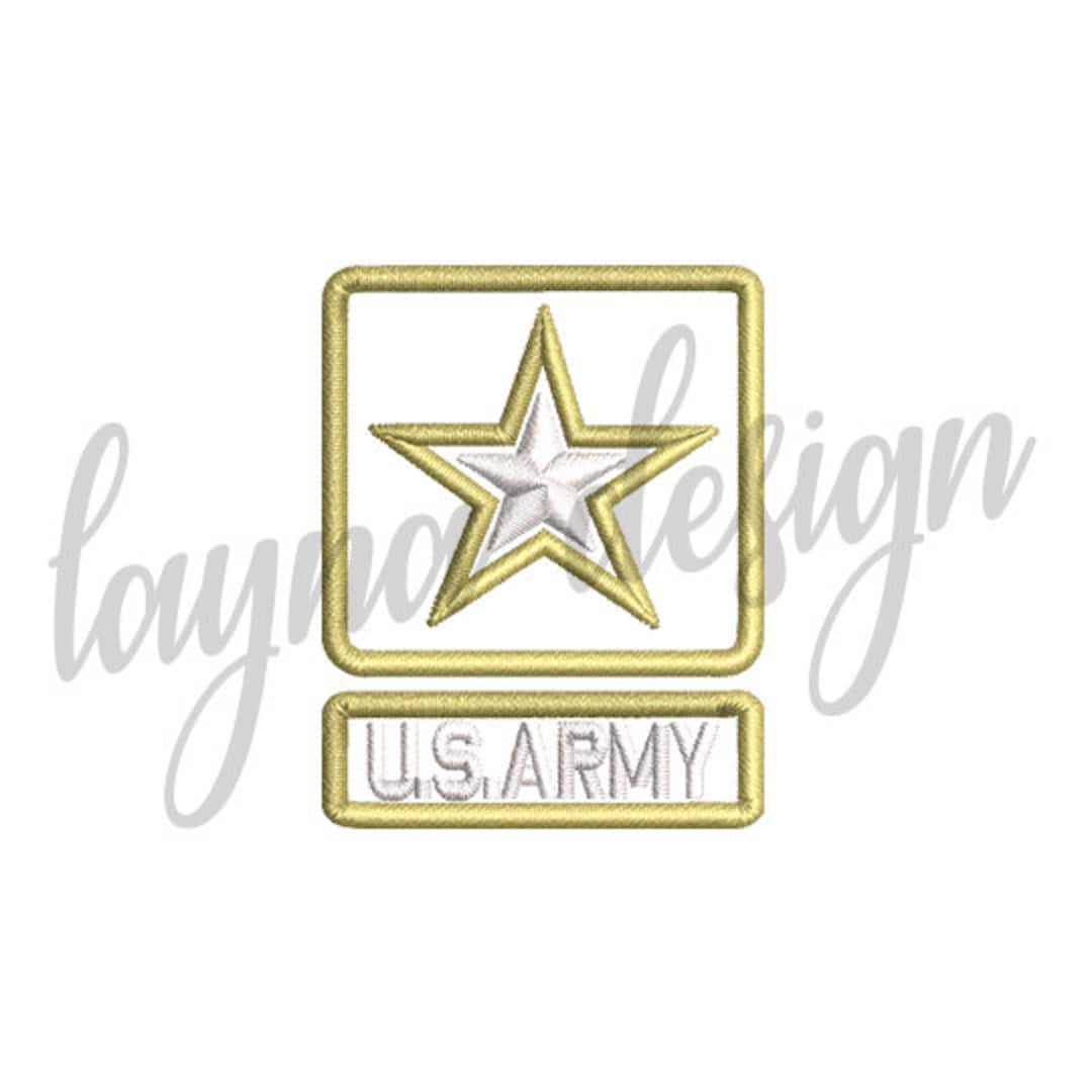 3 Sizes US Army Logo - Machine Embroidery Design File / Digital File - Etsy