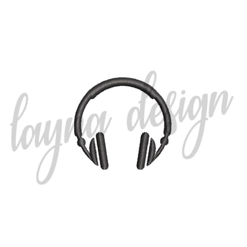 Headphone Embroidery - Etsy