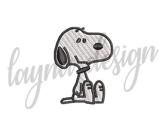 Snoopy Embroidery - Etsy