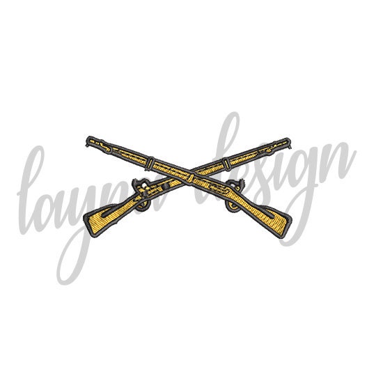 Infantry Crossed Muskets