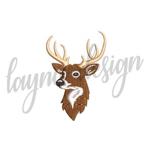 Deer Embroidery - Etsy