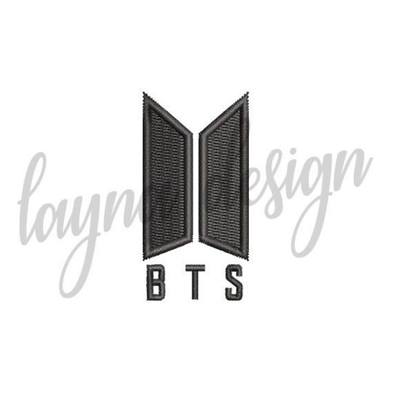 Appliques & Patches 3 Sizes BTS Army Logo Machine Embroidery Design ...