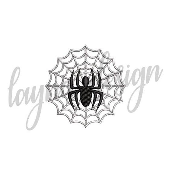 3 Sizes Spider Web Machine Embroidery Design File - Etsy