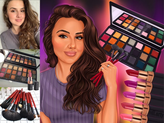 Custom LOGO Portrait - Etsy