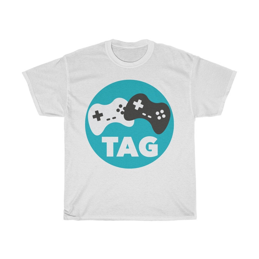 Two Average Gamers Circle Logo T-shirt | Video Gamer Swag, Unisex Tee ...