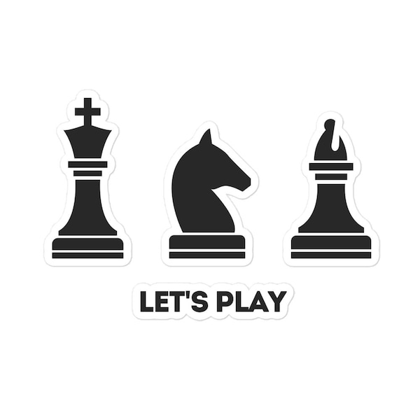 Chess Stickers - Etsy