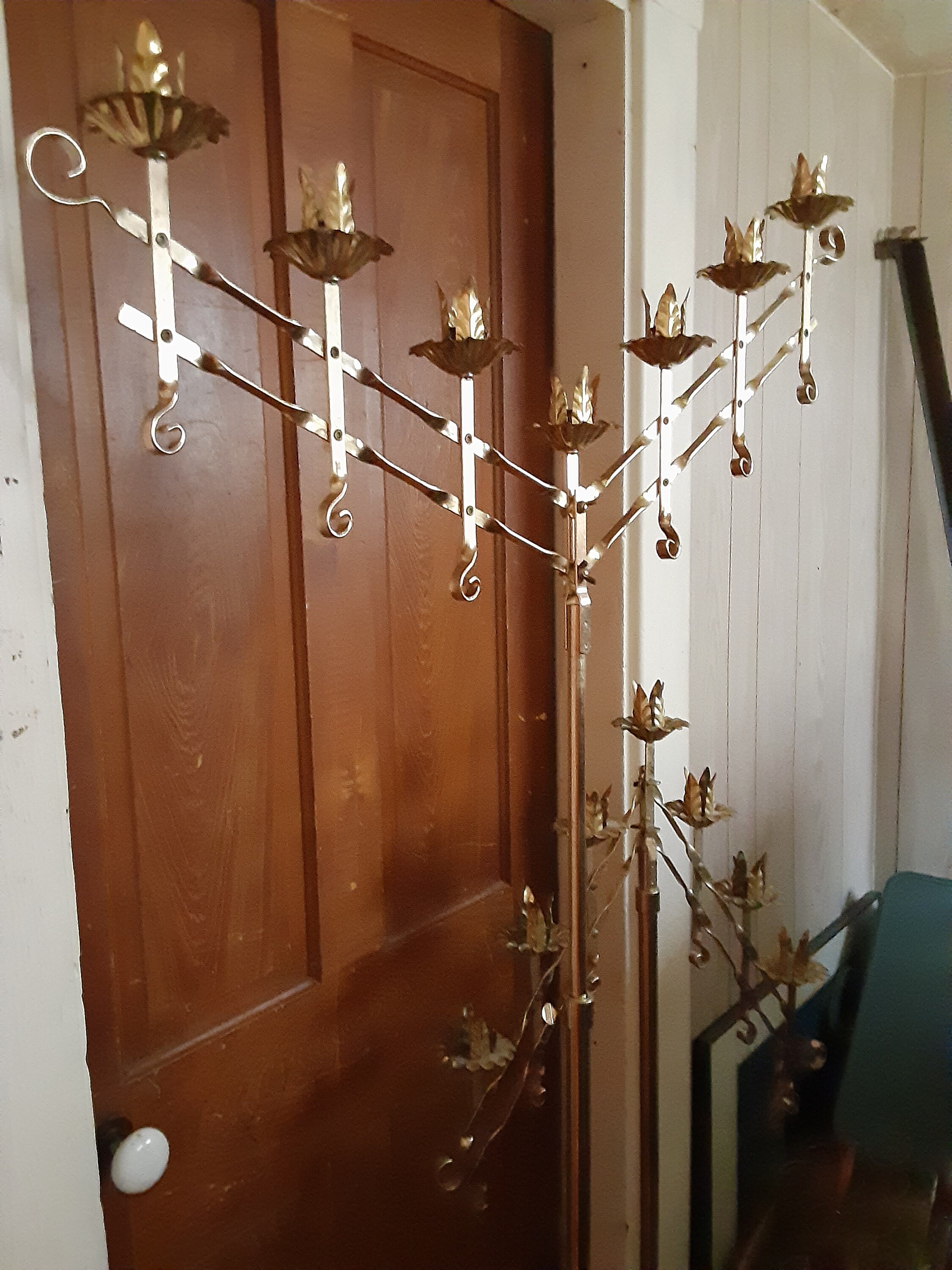 Rare Candelabras. Heavy. Set of 2-wedding Candelabras-church ...
