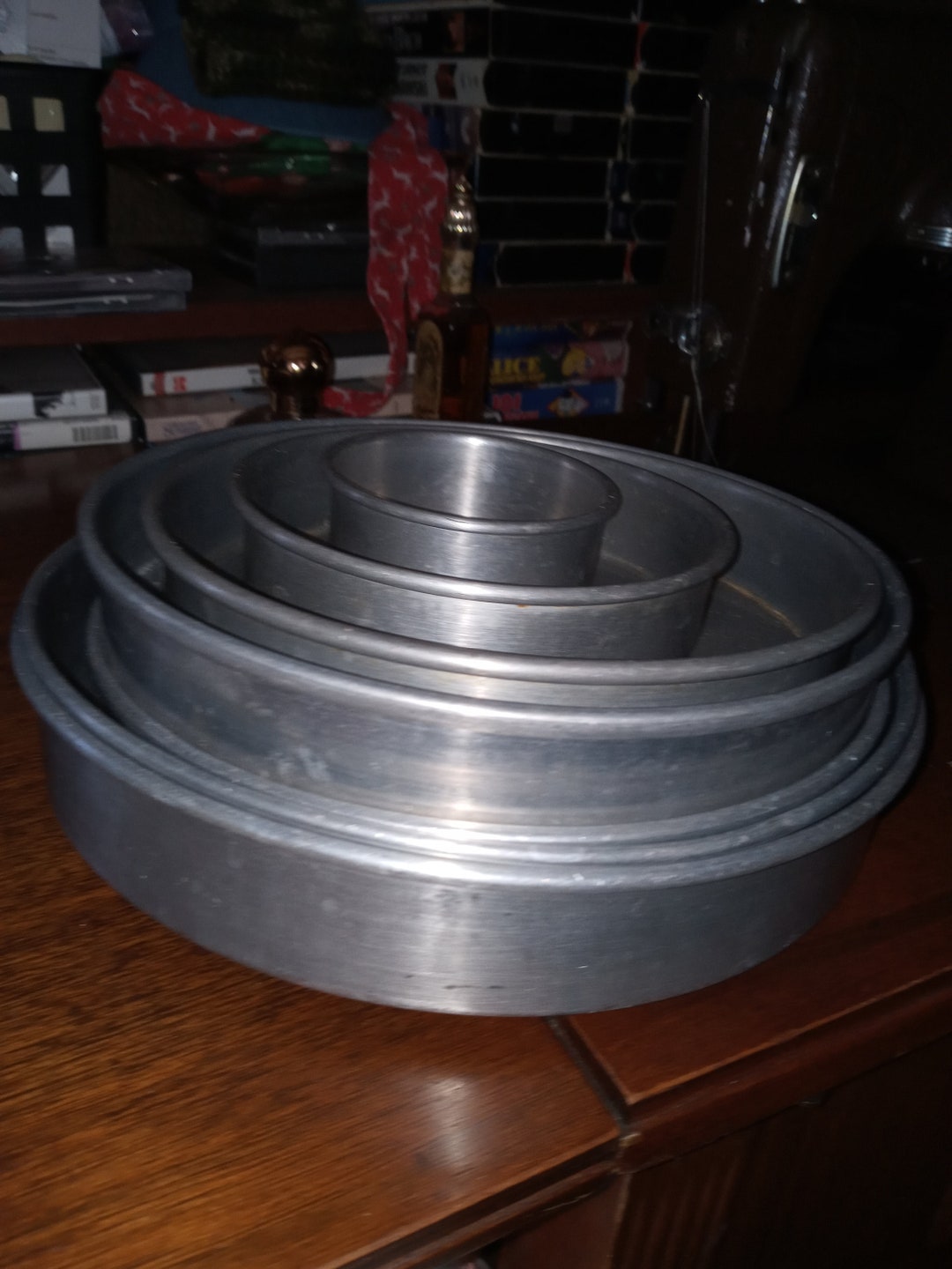 Wear-ever Aluminum 8 Piece Set Round Layer Cake Pans - Etsy