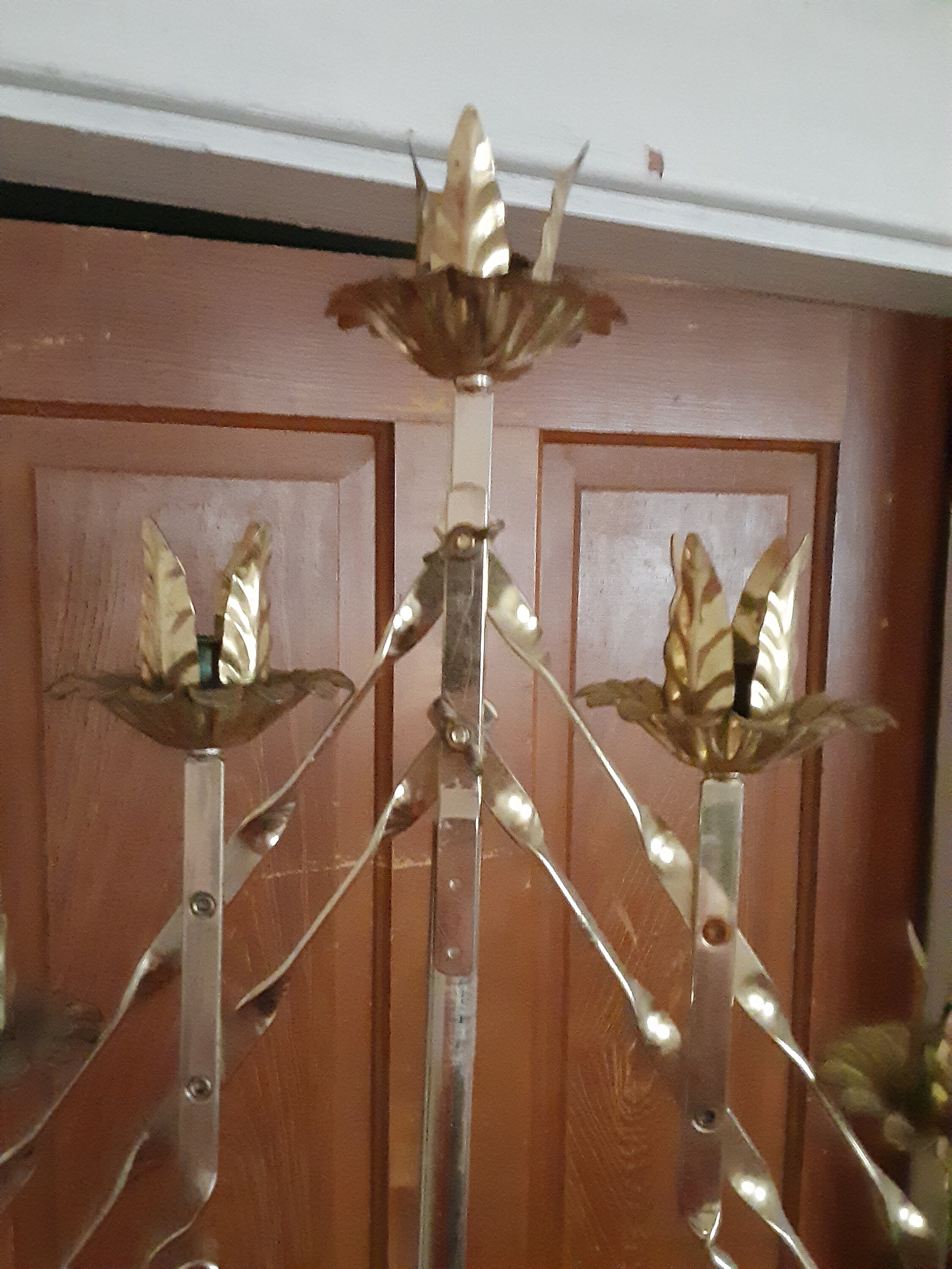 Rare Candelabras. Heavy. Set of 2-wedding Candelabras-church ...