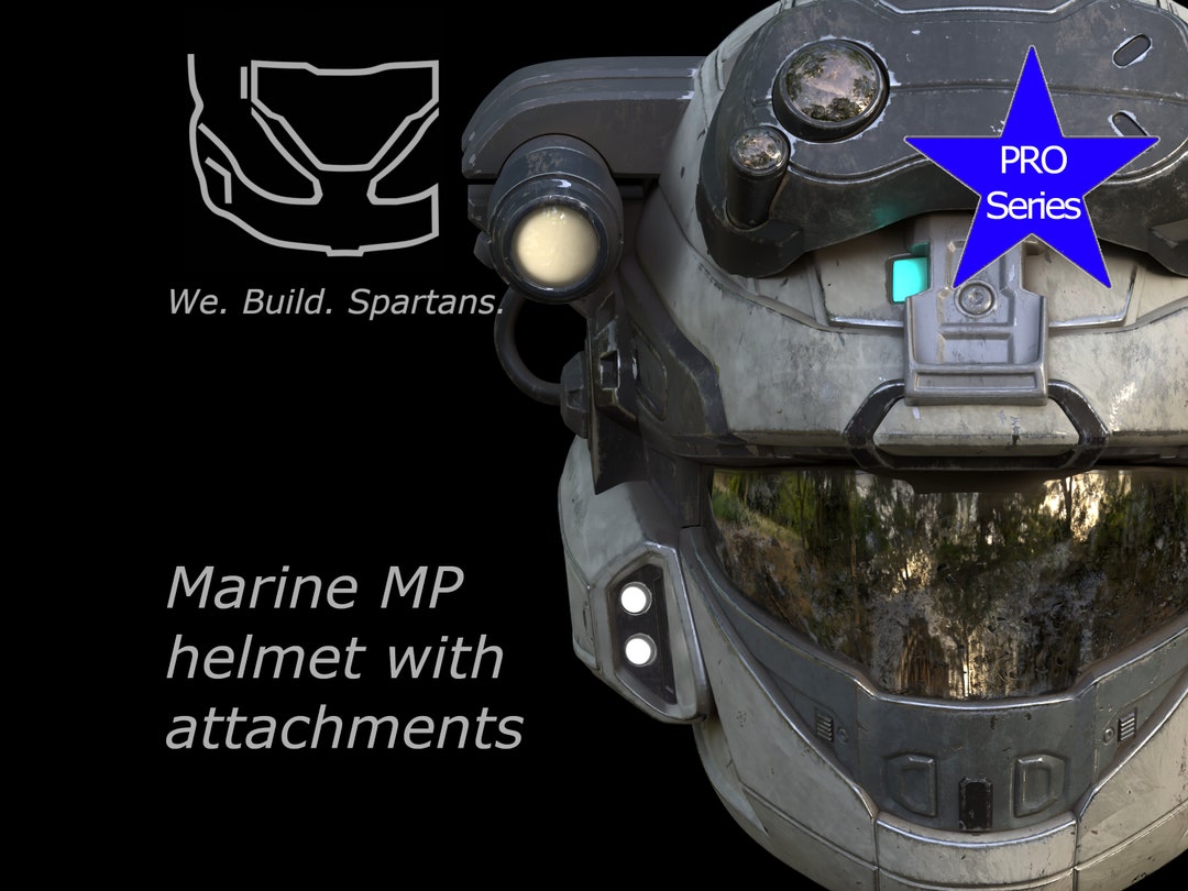 Pro Series Marine MP Helmet 3d Print File - Etsy