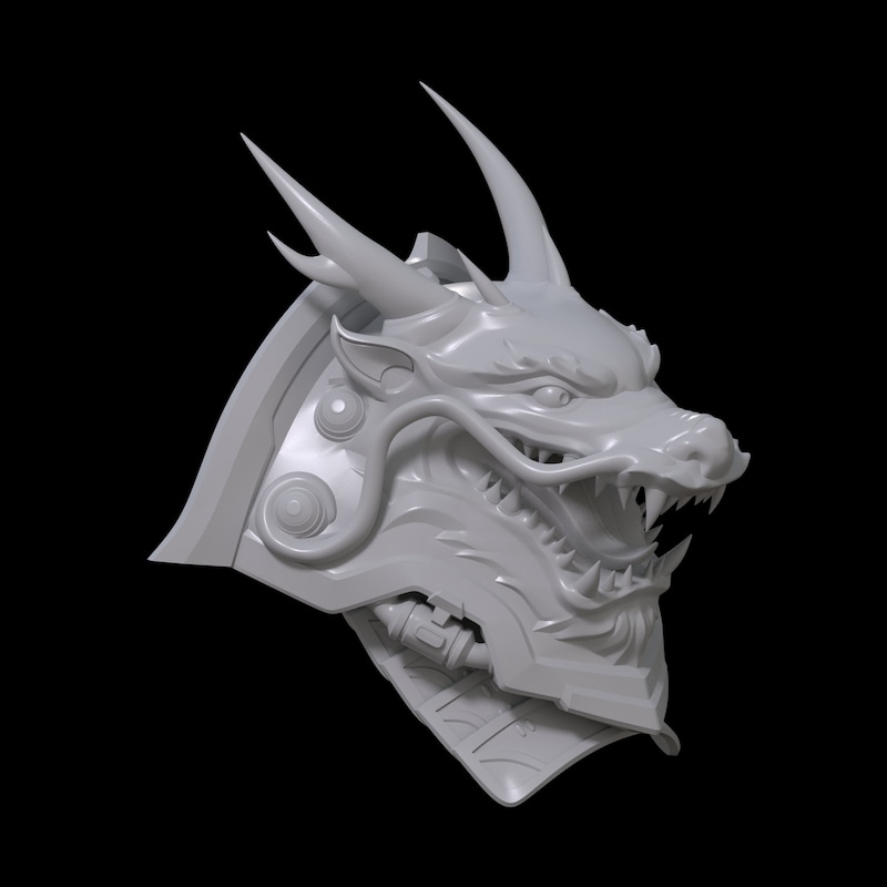 Shoulder Dragon Pattern - Etsy