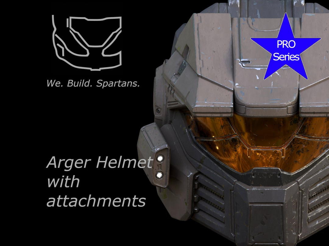 Pro Series Arger Helmet 3d Print File - Etsy