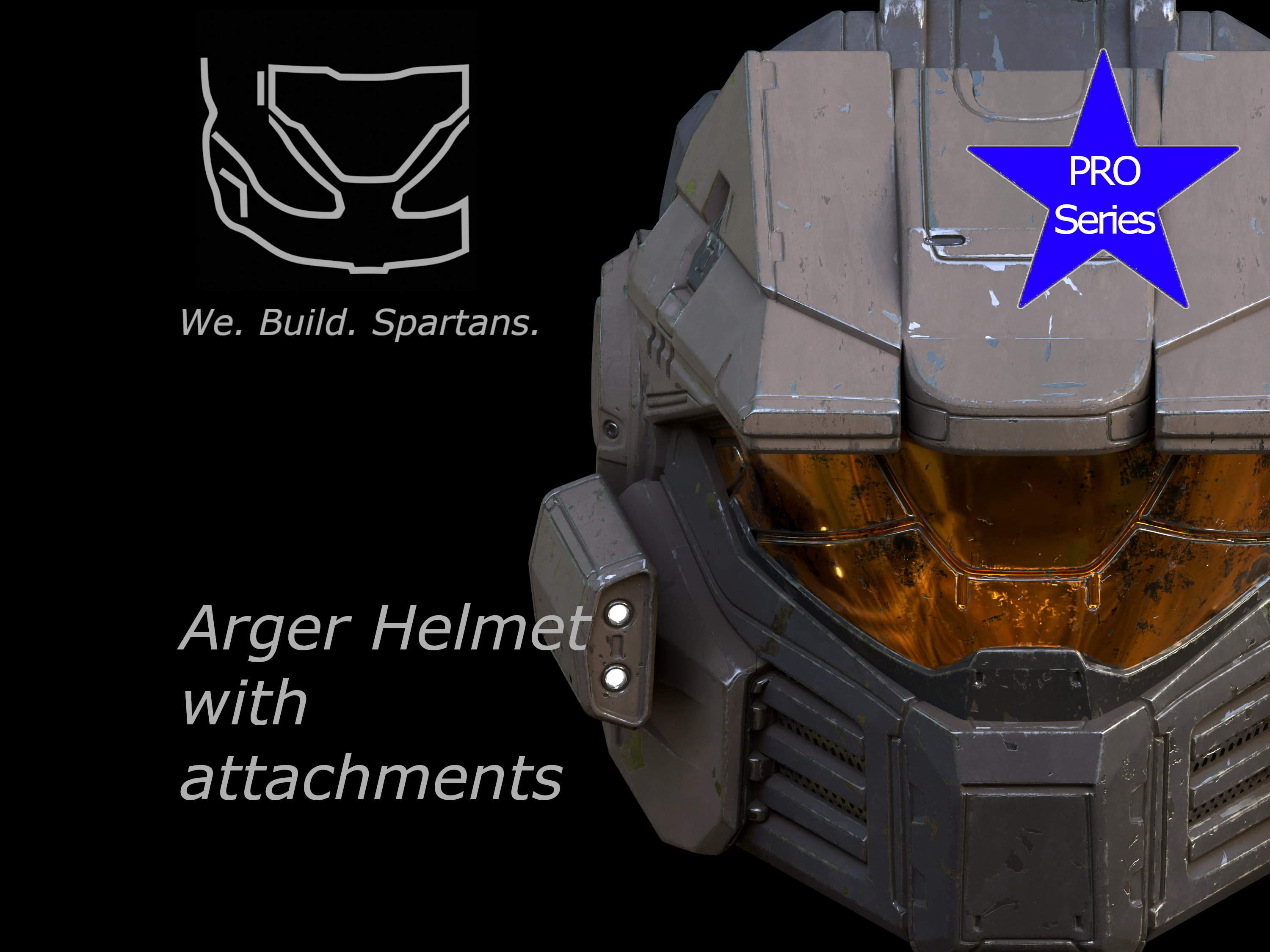 Pro Series Arger Helmet 3d Print File - Etsy