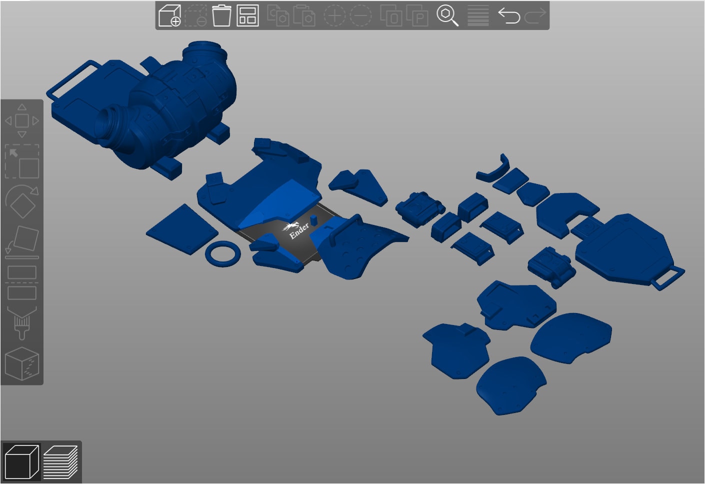 IMC Battle Rifle Pilot Helmet and Armor Set 3d Print - Etsy Australia
