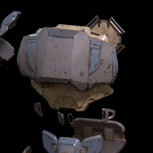 Rakshasa Classic Odst Chest Attachment 3d Print File - Etsy