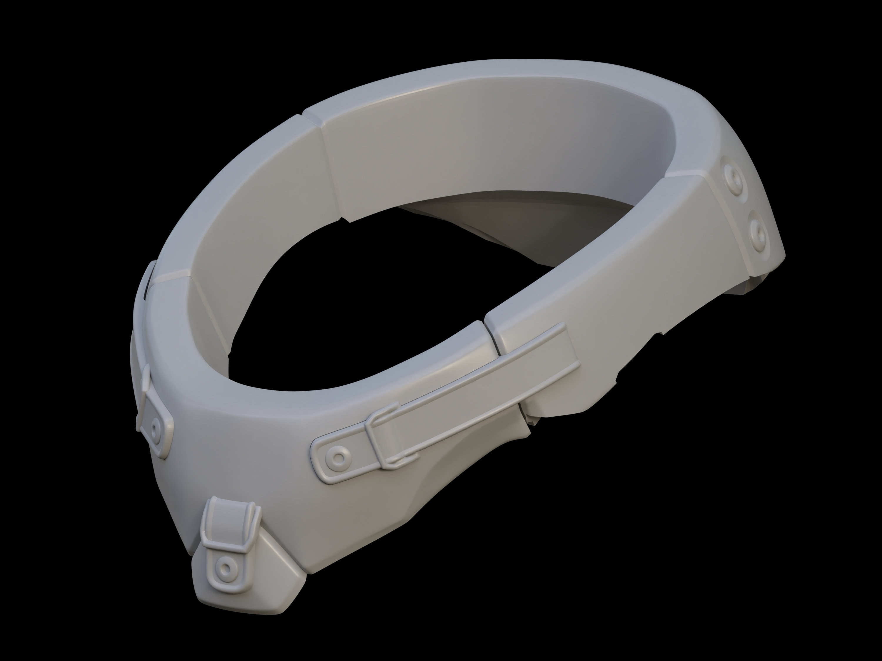 GEN 1 Space Marine Neck Guard 3d Print File - Etsy