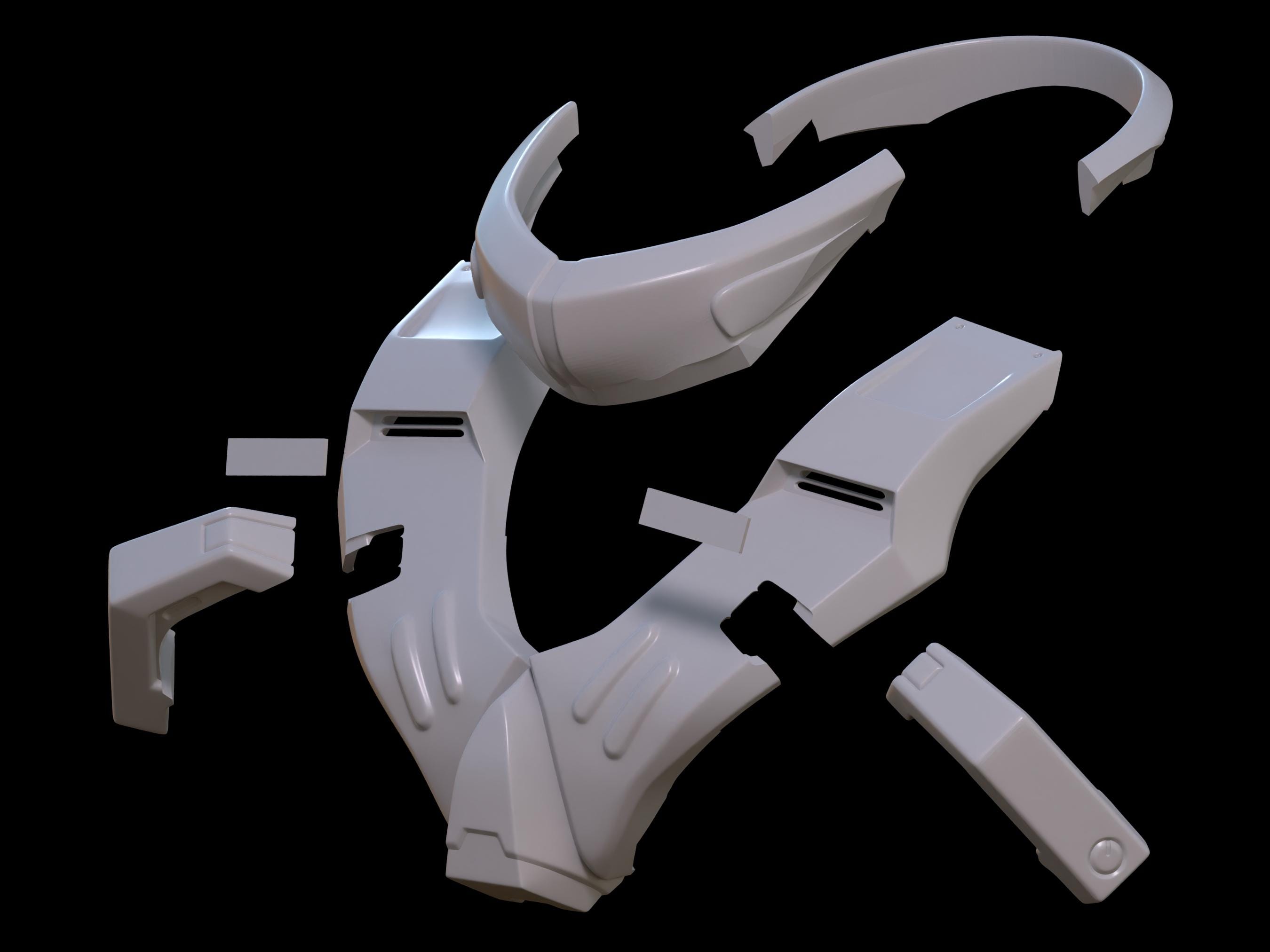 Hayabusa Chest Attachment 3d Print File - Etsy