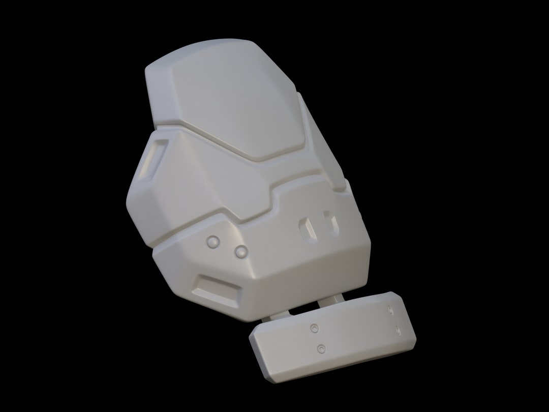 Marine Guard Shoulder Pad 3d Print File - Etsy