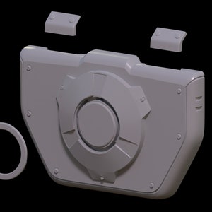 Tac Ahd Chest Attachment 3d Print File - Etsy