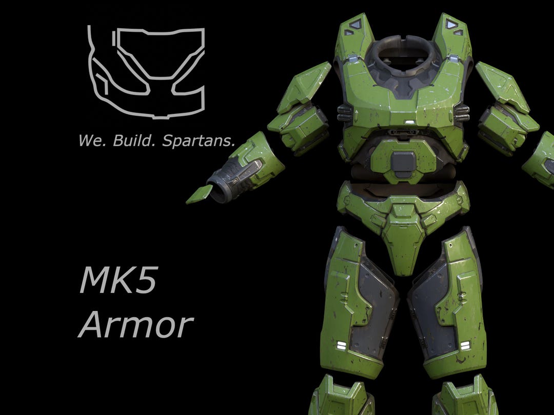 MK V Armor Only 3d Print Files - Etsy