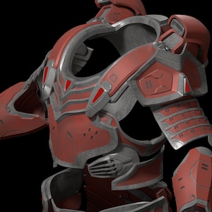 Gatekeeper Shoulder Pad 3d Print File - Etsy