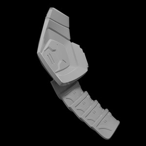 Gatekeeper Shoulder Pad 3d Print File - Etsy