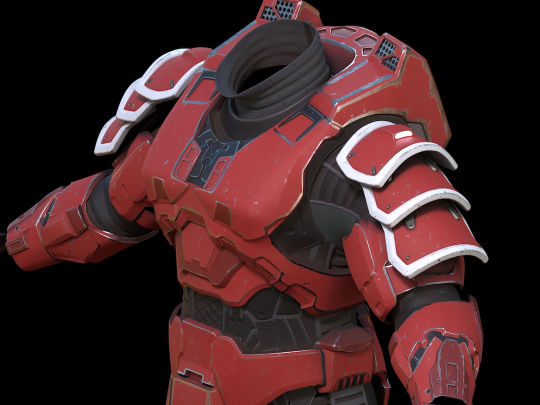 Hayabusa Shoulder Pad 3d Print File - Etsy