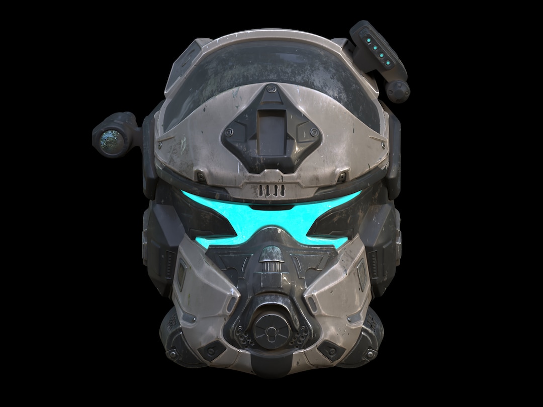 Grapple Pilot Helmet 3d Print File - Etsy