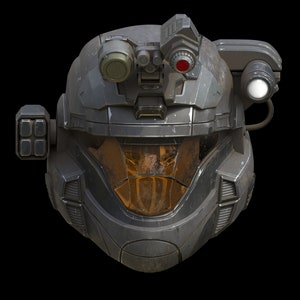 ODST Helmet With Attachments 3d Print File - Etsy