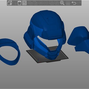 Firefall Helmet 3d Print File - Etsy