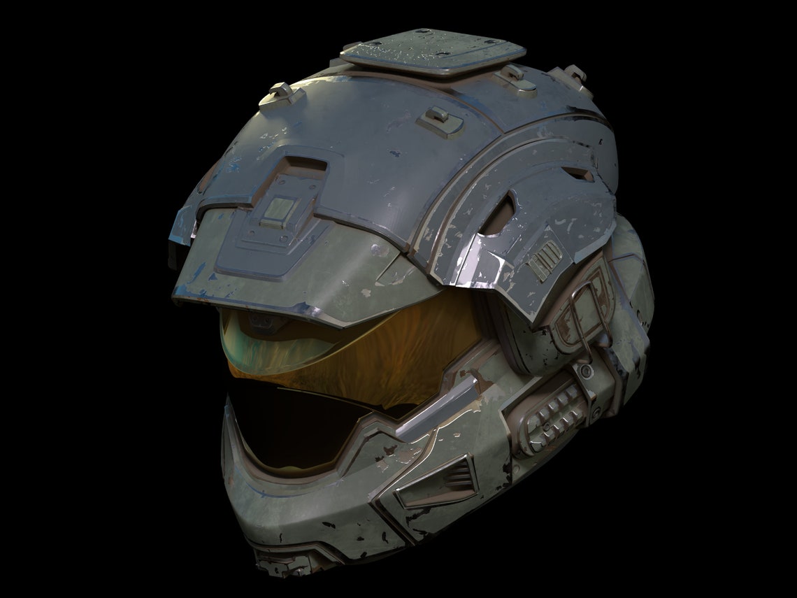 Artaius Helmet With Attachment 3d Print File - Etsy