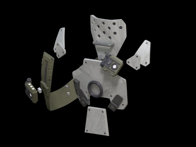 IMC Battle Rifle Pilot Helmet and Armor Set 3d Print Files - Etsy