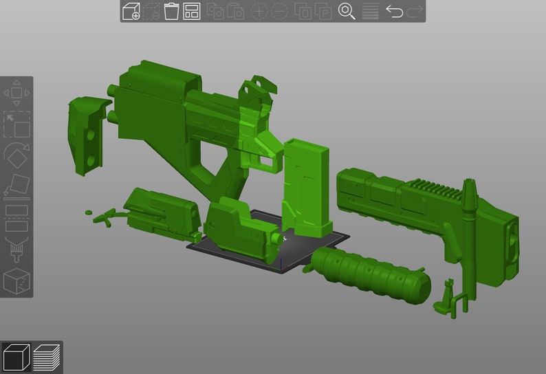 HALO M73 Light Machine Gun 3d Print File - Etsy