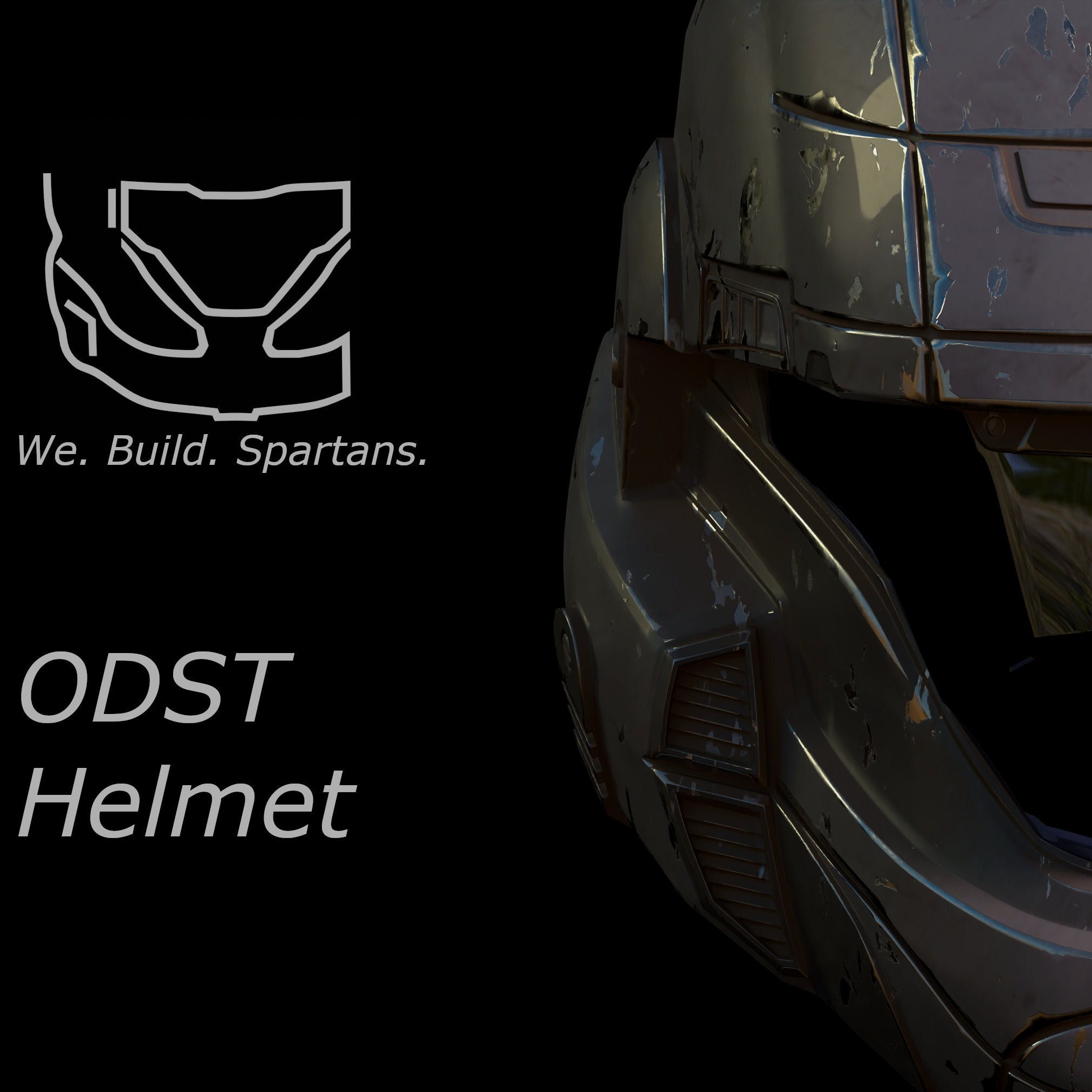ODST Helmet 3d Print File - Etsy Hong Kong