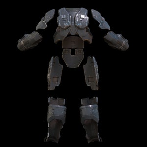 GEN 1 Odst Marine Armor 3d Print Files - Etsy