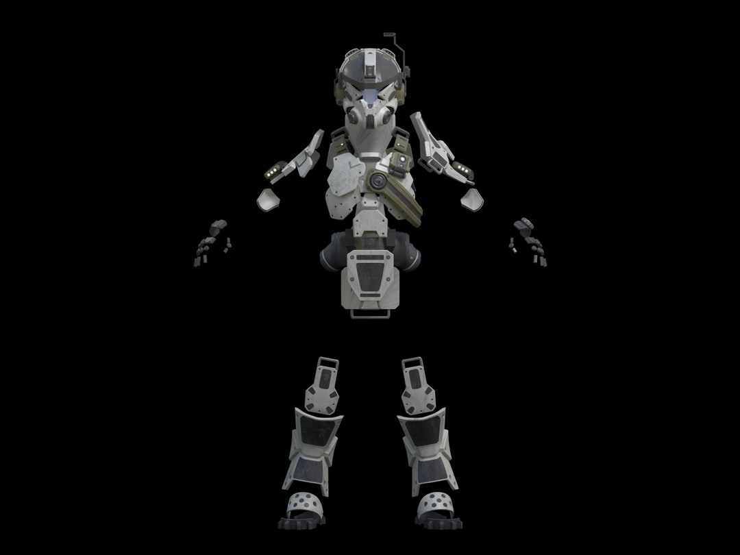 IMC Battle Rifle Pilot Helmet and Armor Set 3d Print Files - Etsy