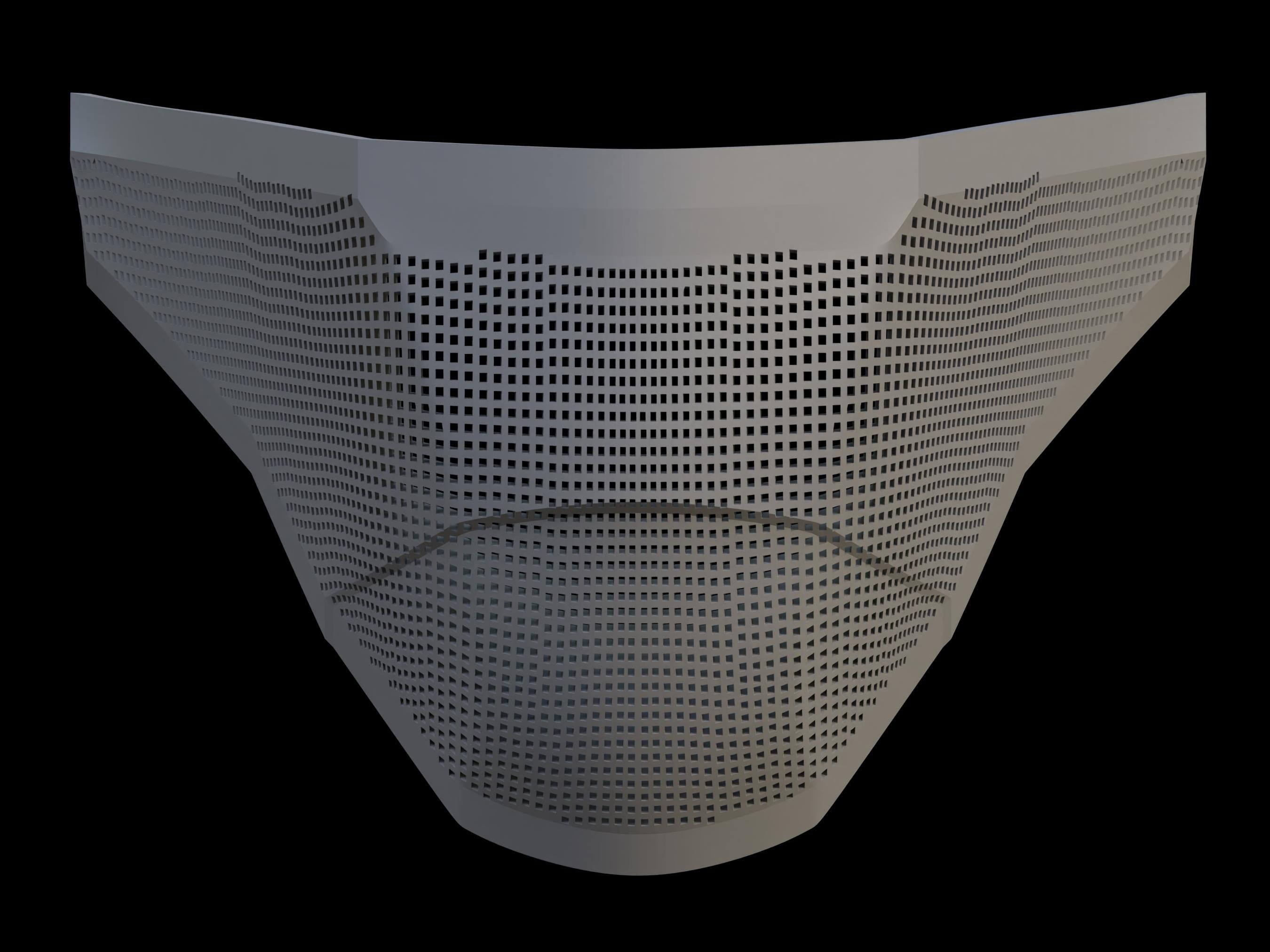 ODST Mesh Visor 3d Print File - Etsy