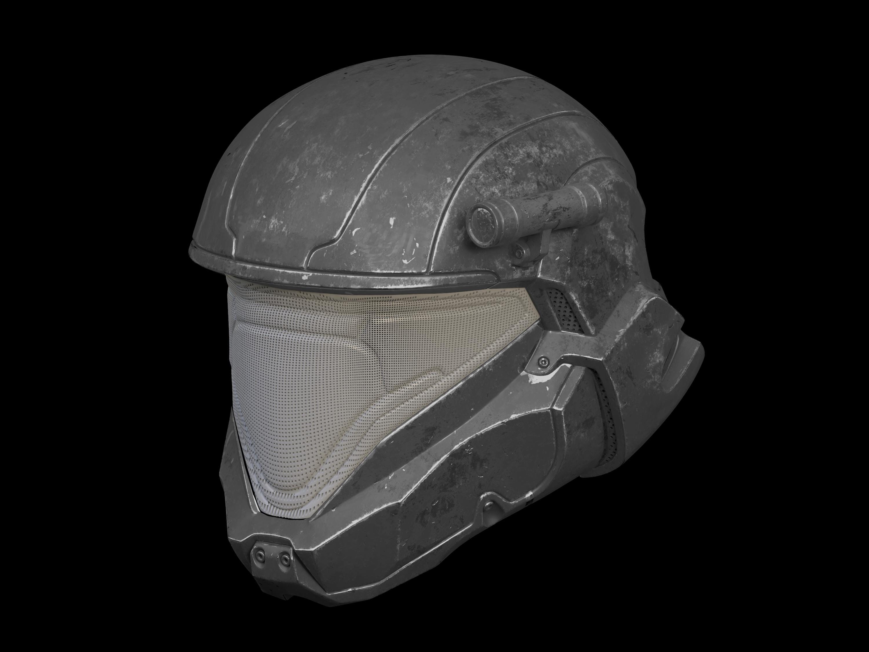 Anniversary ODST Mesh Visor 3d Print File - Etsy