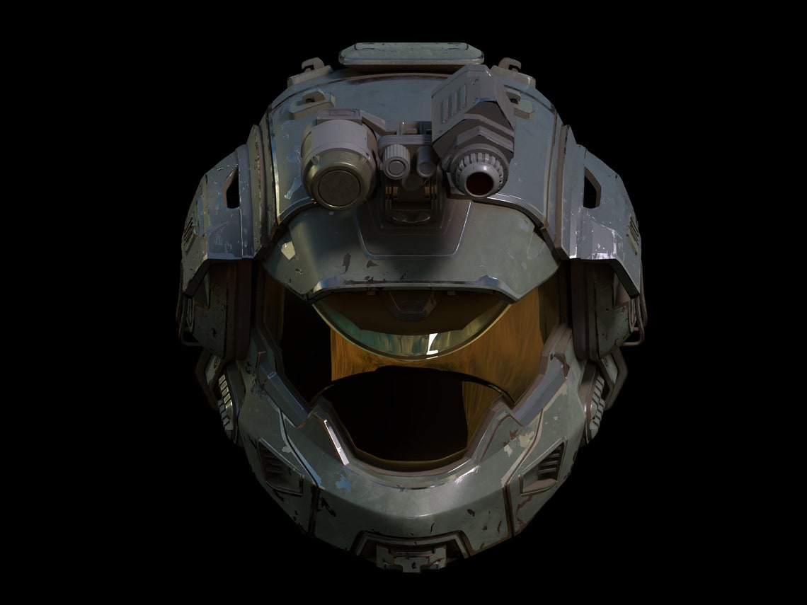 Artaius Helmet With Attachment 3d Print File - Etsy