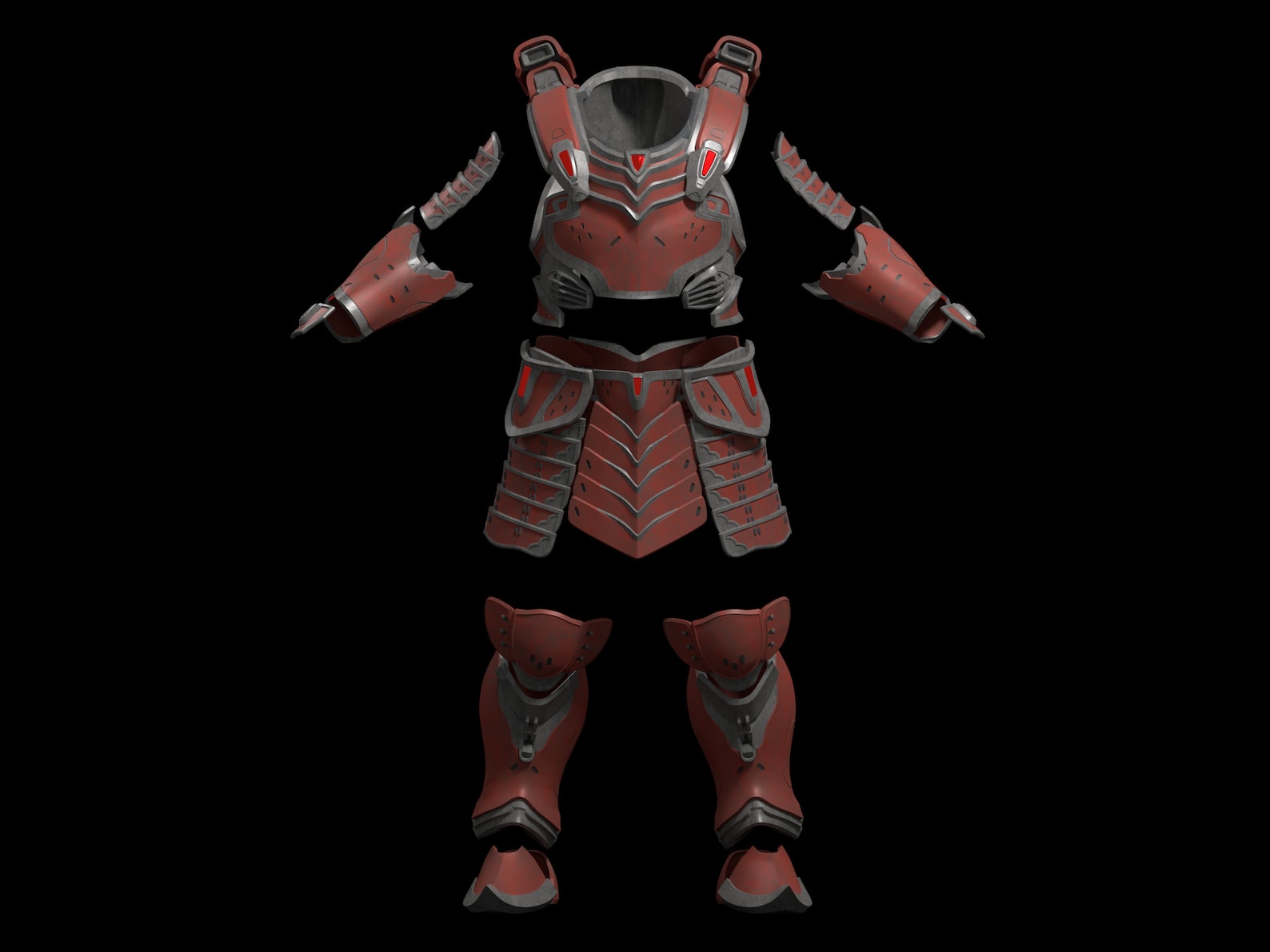 Yoroi Armor Only 3d Print Files - Etsy