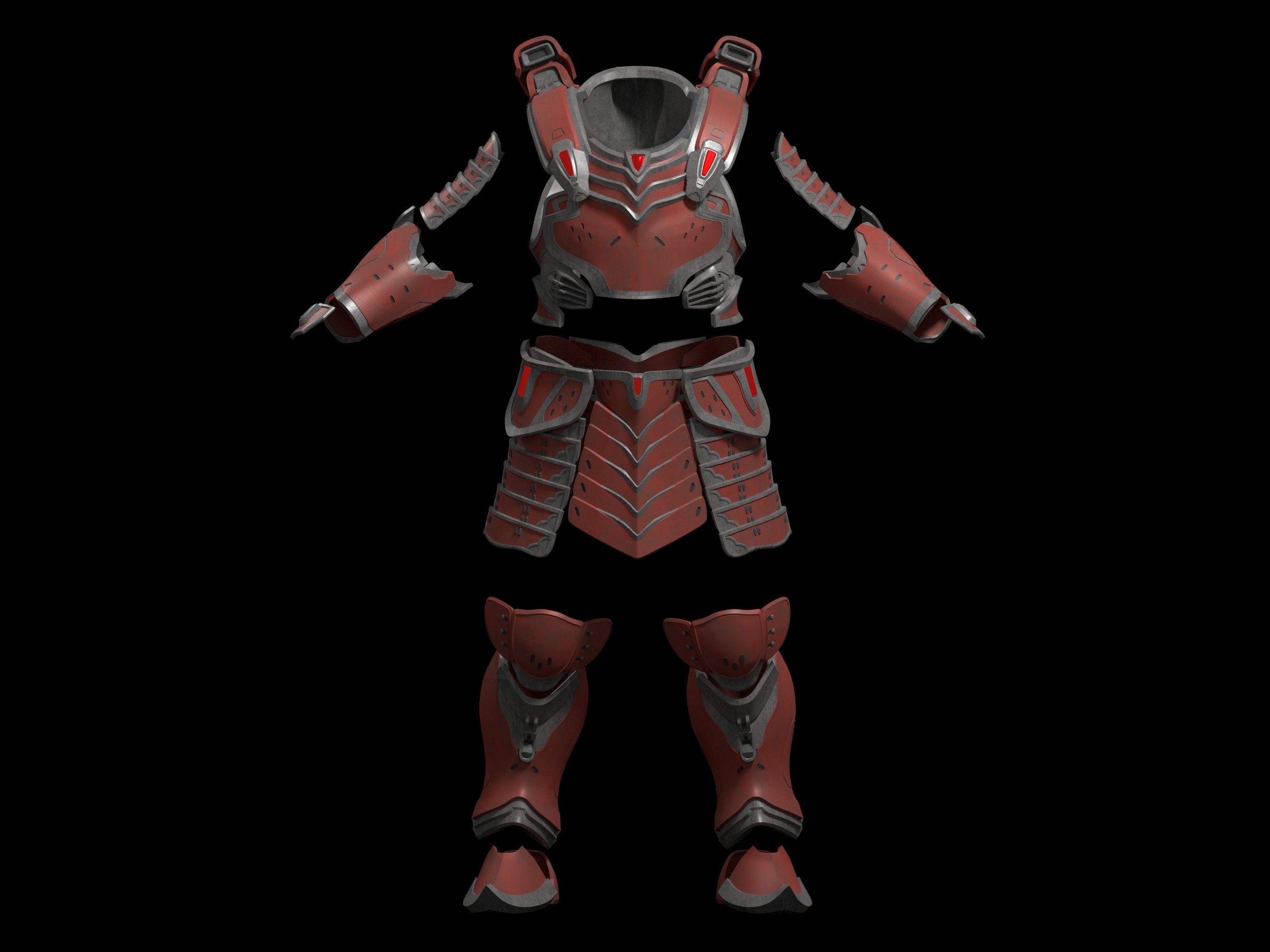 Yoroi Armor Only 3d Print Files - Etsy Australia