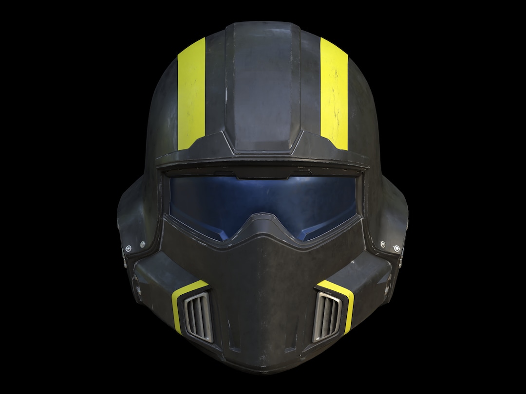 Helldivers 2 B-01 Helmet 3d Print File - Etsy