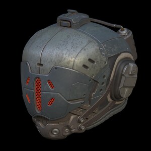 Pro Series Kane Helmet 3d Print File - Etsy