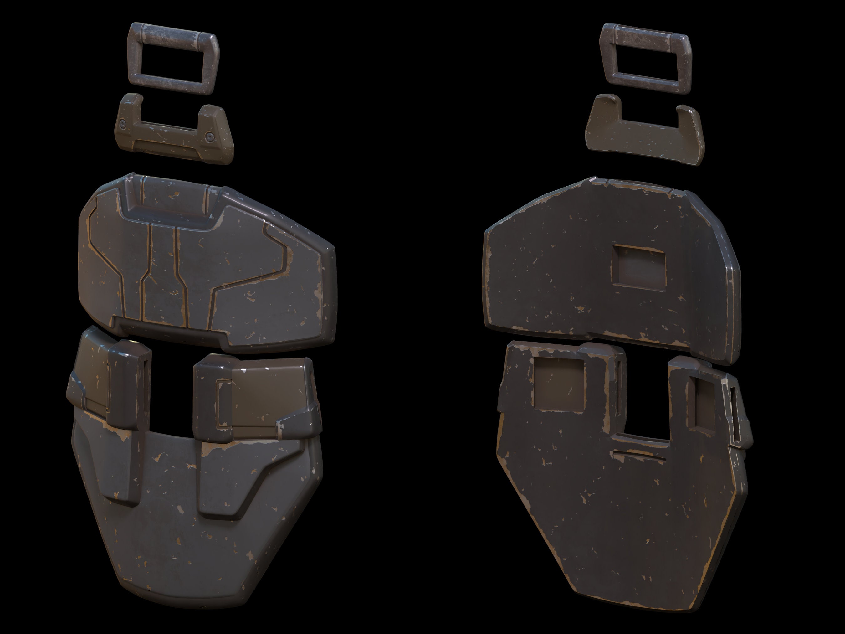 Odst Marine Armor 3d Print Files - Etsy Canada