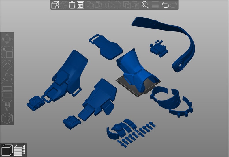 IMC Battle Rifle Pilot Helmet and Armor Set 3d Print Files - Etsy