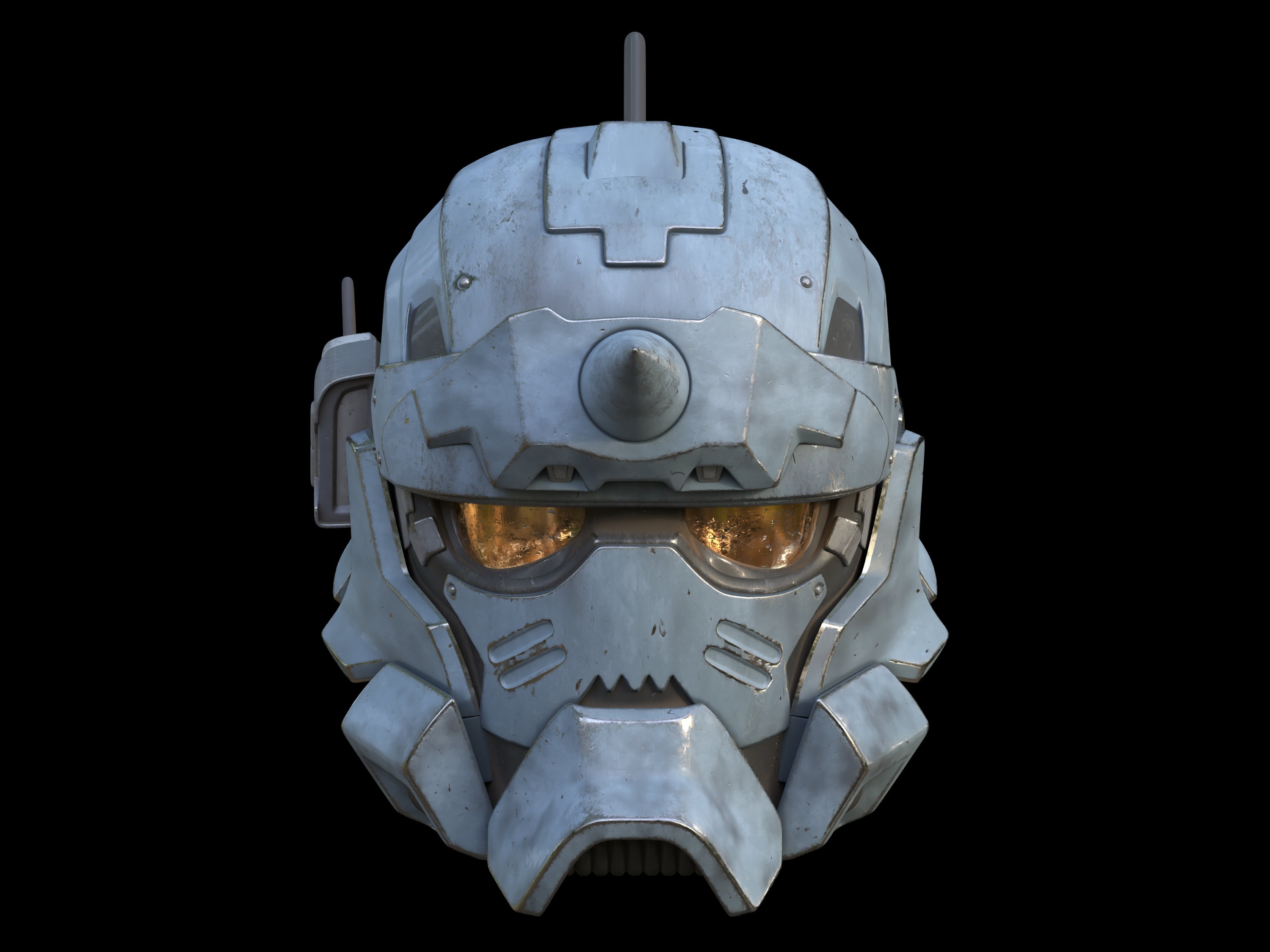 Full Metal Helmet With Attachments 3d Print File - Etsy