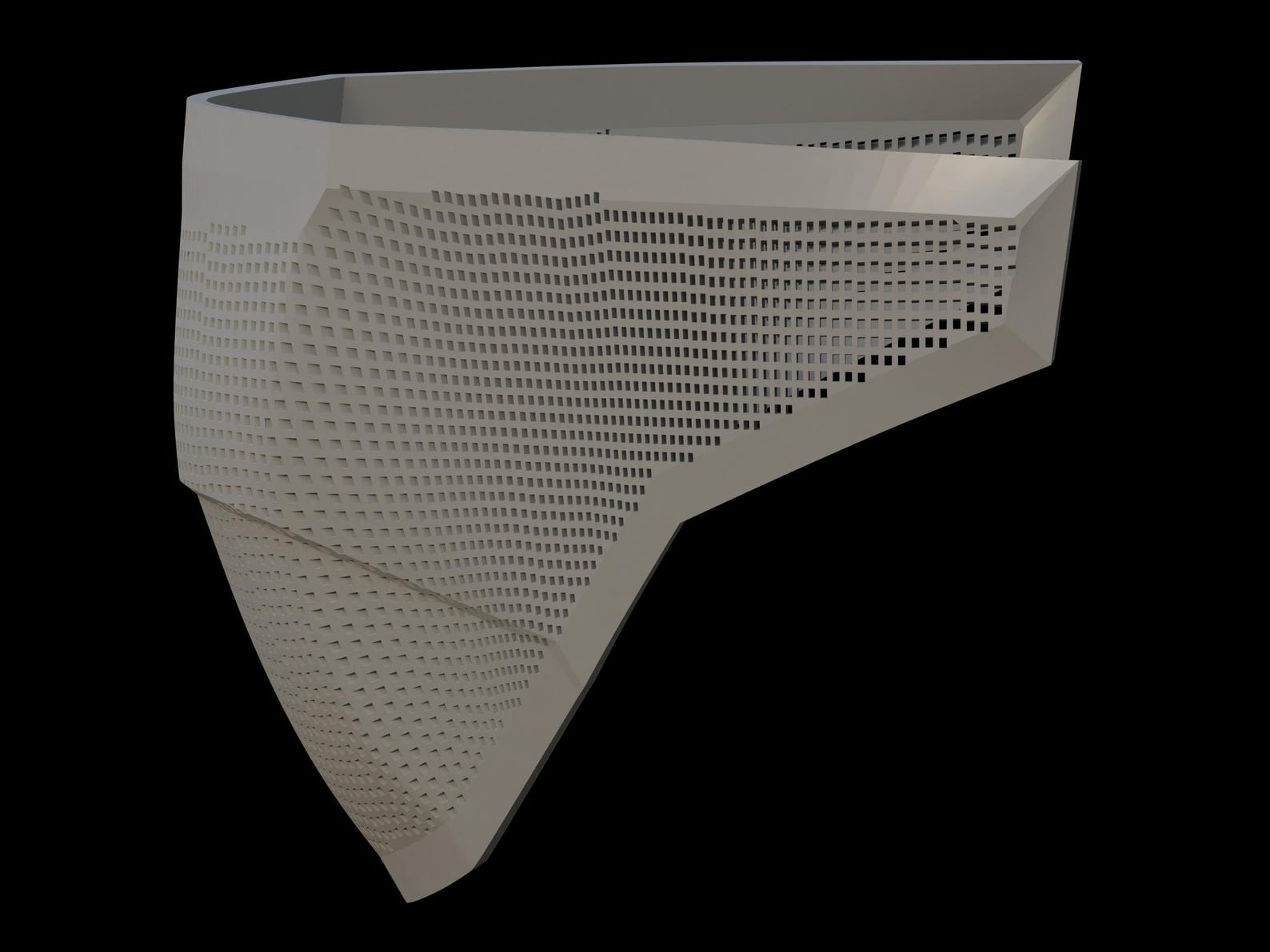 ODST Mesh Visor 3d Print File - Etsy