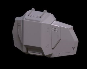 Rakshasa Classic Odst Chest Attachment 3d Print File - Etsy