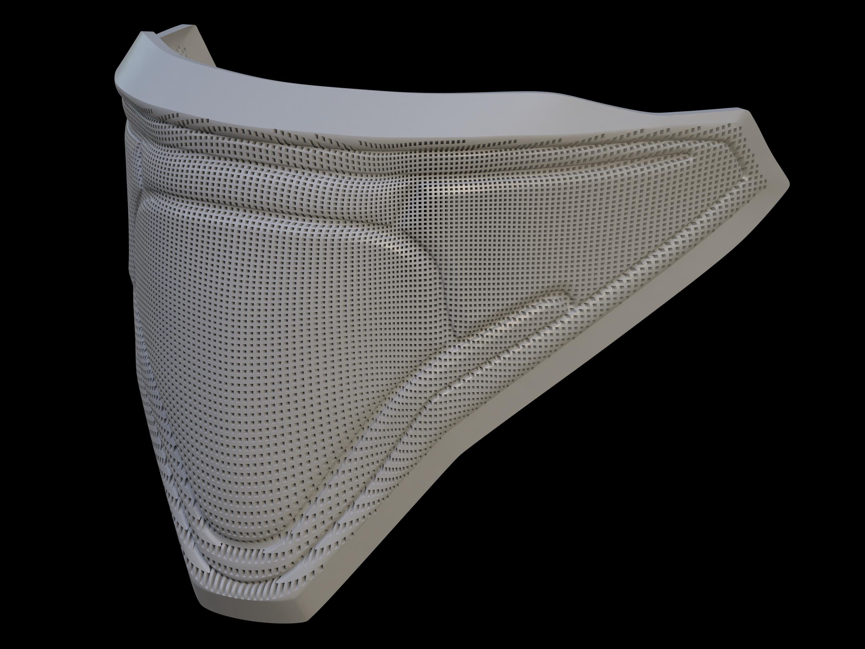 Anniversary ODST Mesh Visor 3d Print File - Etsy
